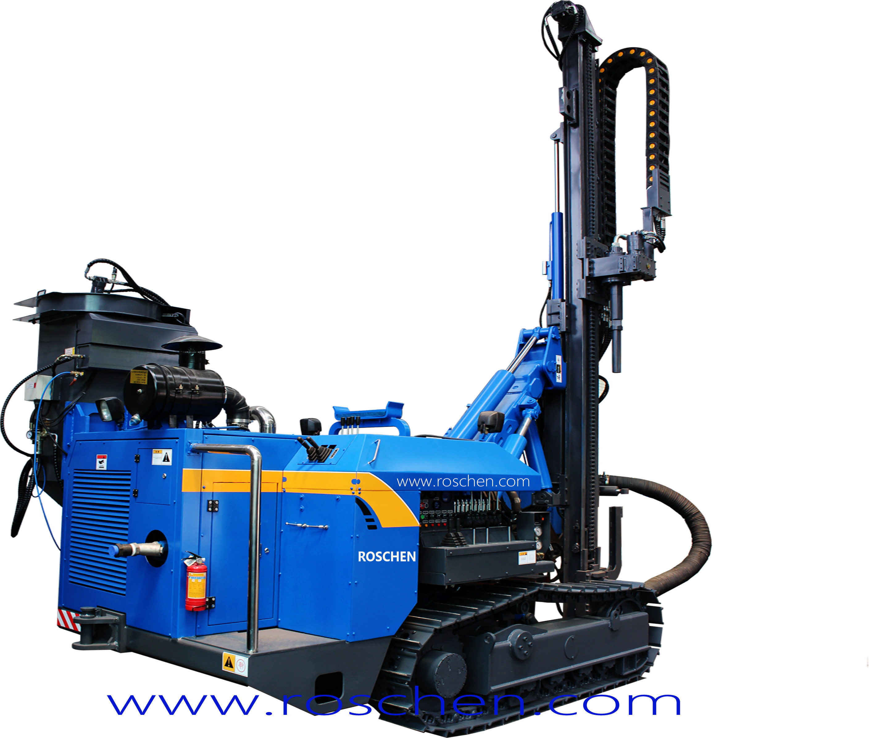 Macchina geotermica della piattaforma di produzione di pozzi idraulici ...